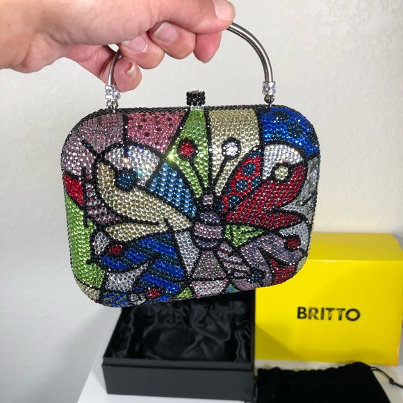 Romero Britto | Bags | Romero Britto 209 Special Edition Swarovski ...